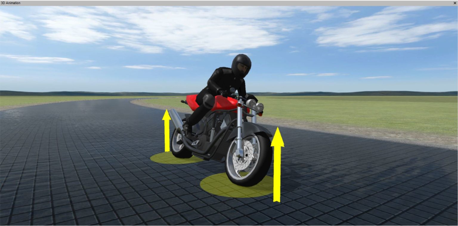BikeSim | Bike dynamics simulation - 2 wheels vehicle | AMET
