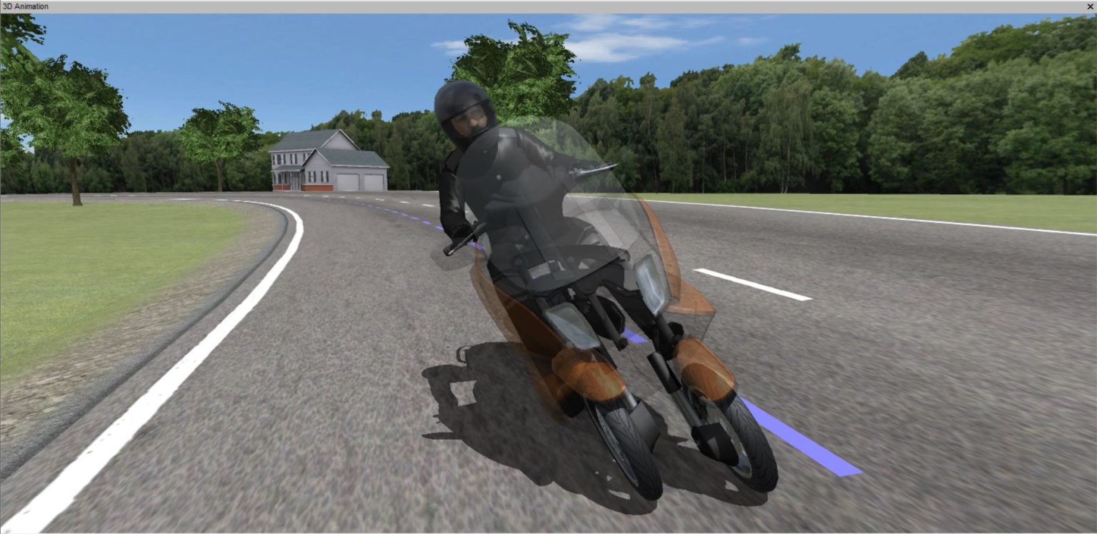 BikeSim | Bike dynamics simulation - 2 wheels vehicle | AMET