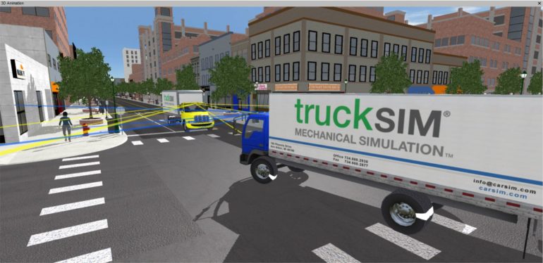 TruckSim | Truck dynamics simulation and commercial vehicles | AMET